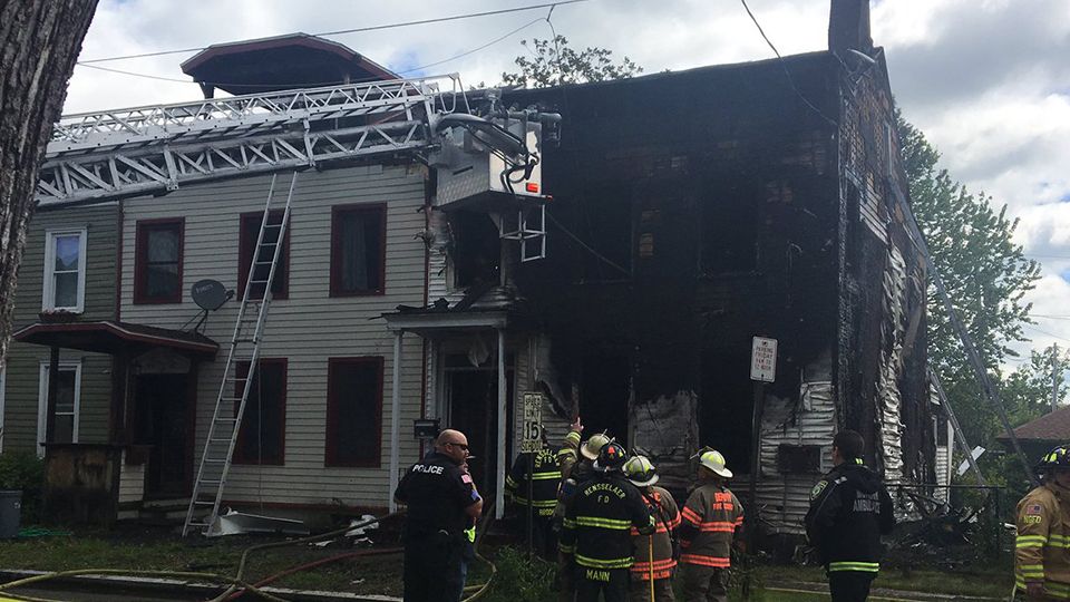 Major Fire Breaks Out in Rensselaer Home