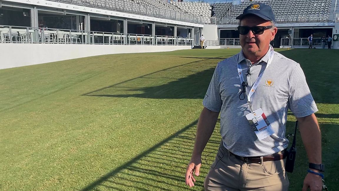 Behind the scenes with Presidents Cup volunteer