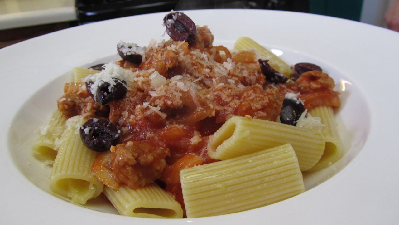 Rigatoni with Italian Sausage and Fennel