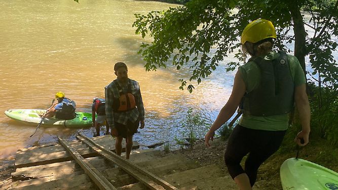 Riverkeepers new headquarters offers used gear, beer, tours