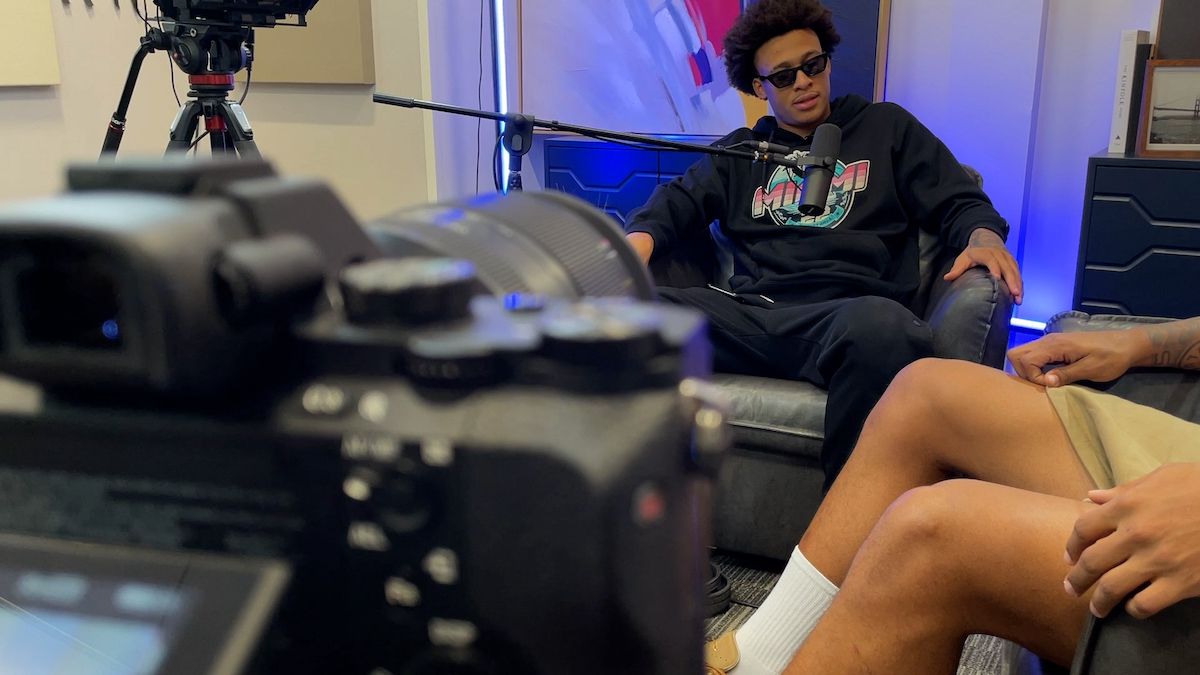 RJ Hampton brings fresh perspective to podcast