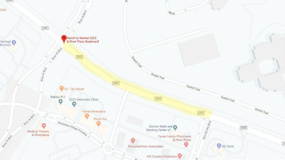 Lane Closures Tuesday Through Thursday on RM 2222