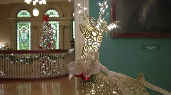 Roberson Museum Highlights Home for the Holidays Display in Binghamton
