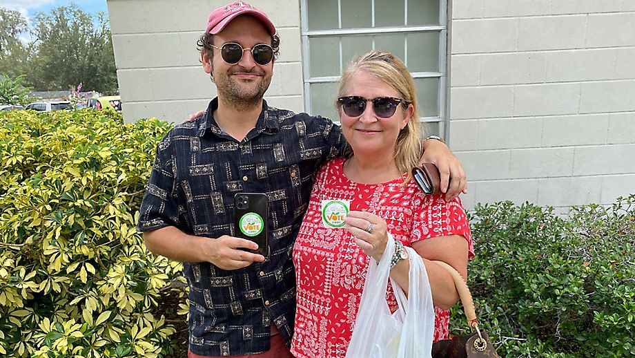 Voters say education, the economy brought them to the polls