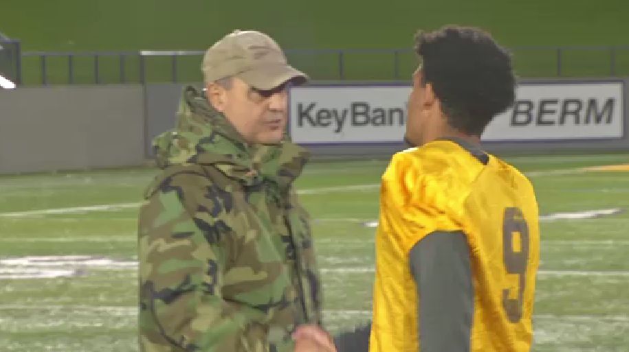 Jamal Robinson receives Todd J. Clark Memorial Award