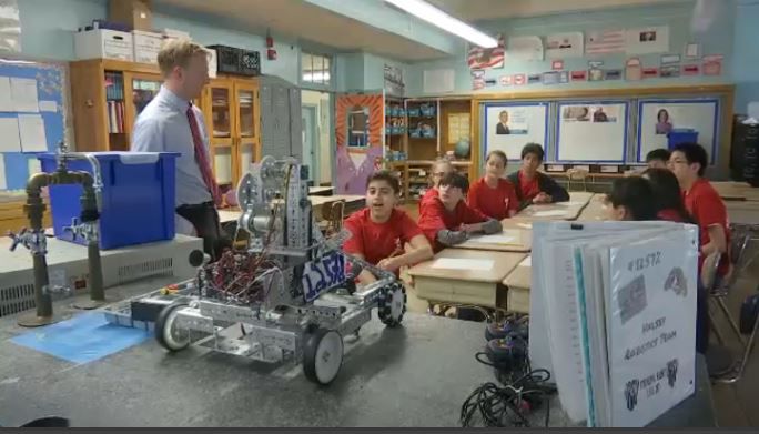 Queens robotics team celebrates accomplishments