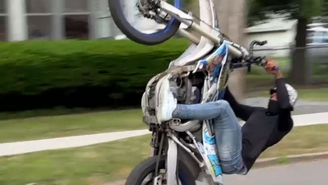 Police crack down on illegal dirt bikes, ATVs
