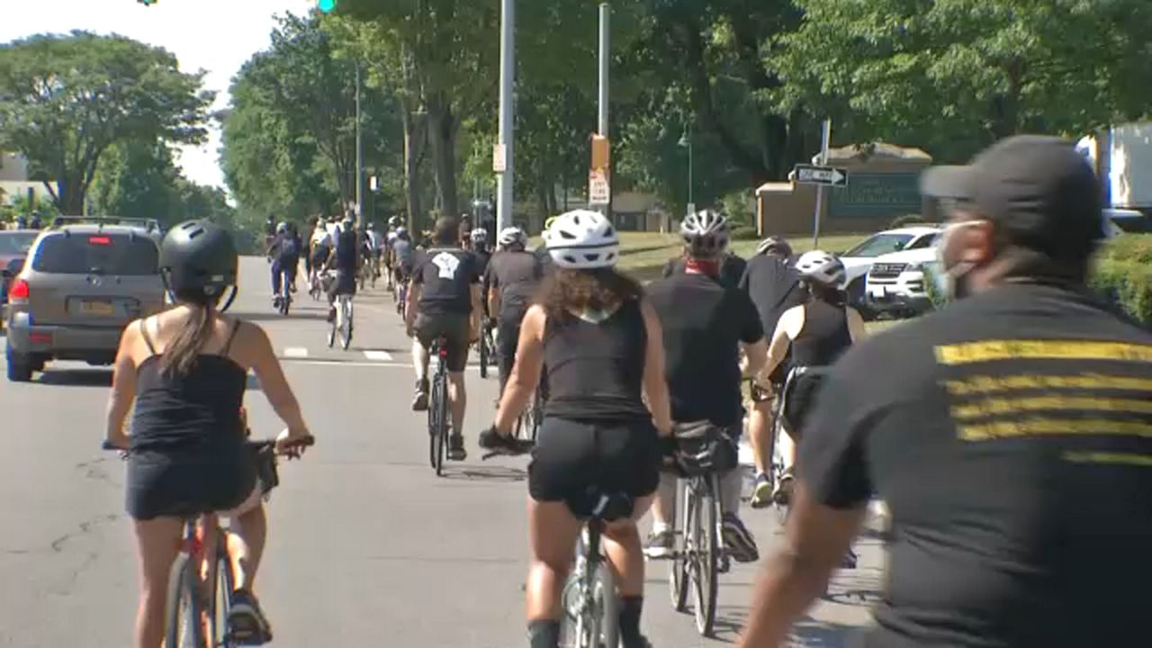 ROC Freedom Riders Biking for Black Lives Matter