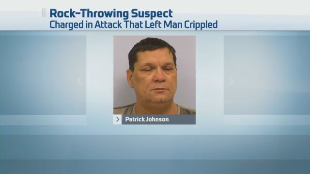 Main Rock-Throwing Suspect Charged in Crippling Attack