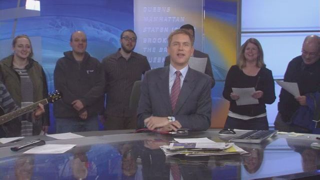 NY1 Morning Crew Pays Musical Tribute to Roger Clark