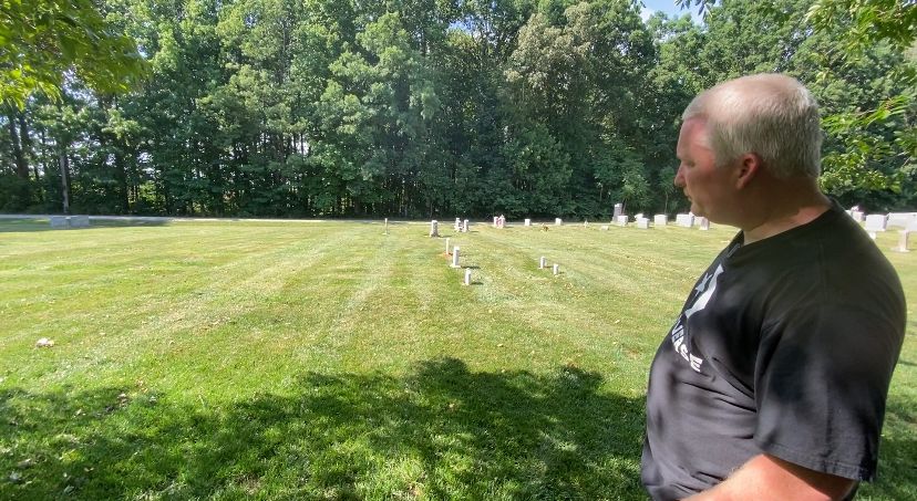 Historian uncovers more than 100 unmarked graves in cemetery