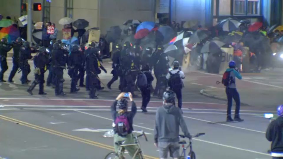 Police, Protesters Injured During Night of Demonstrations