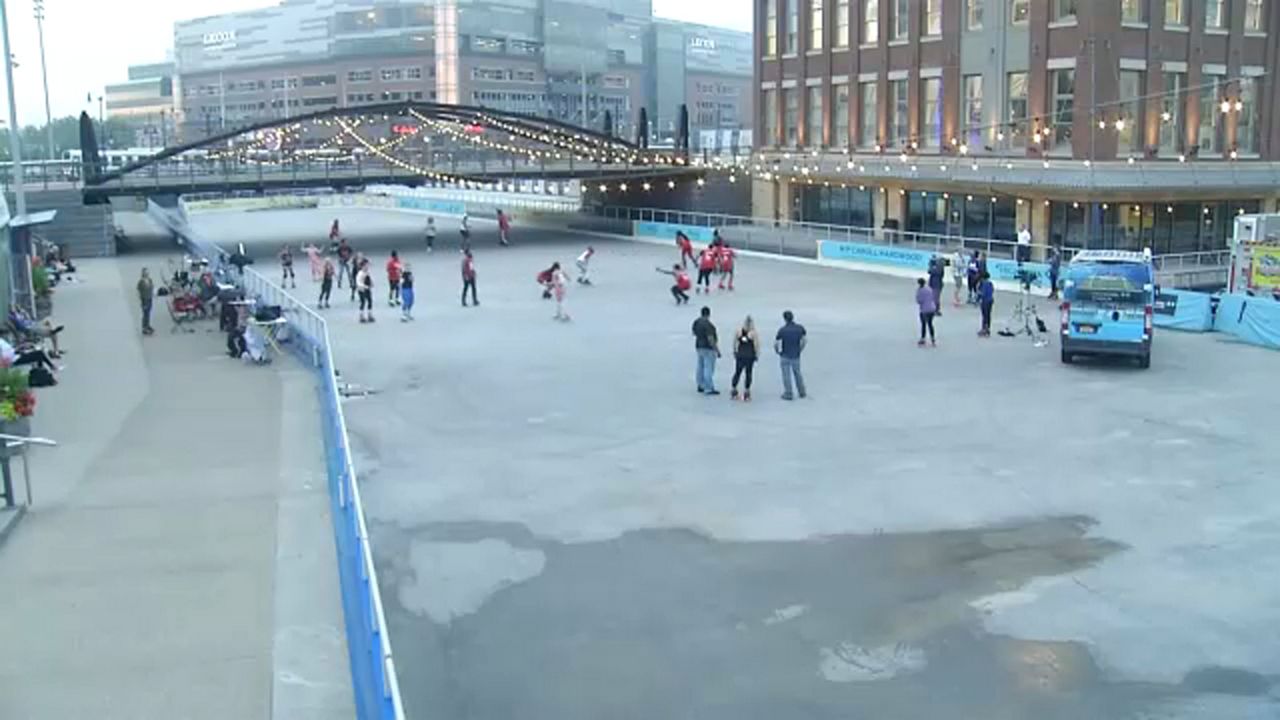 New 30,000 square foot roller rink opens Friday at Canalside