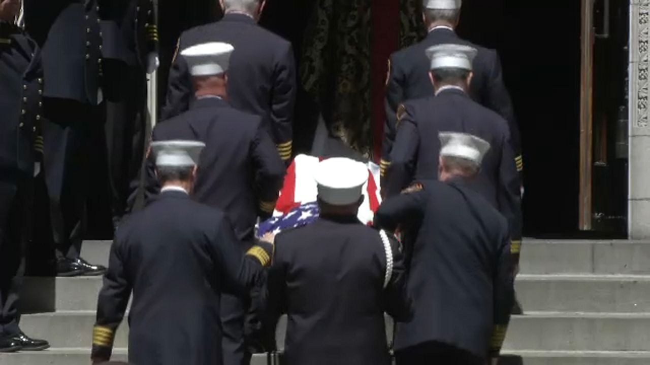 Funeral held for FDNY chief who died of 9/11-related cancer