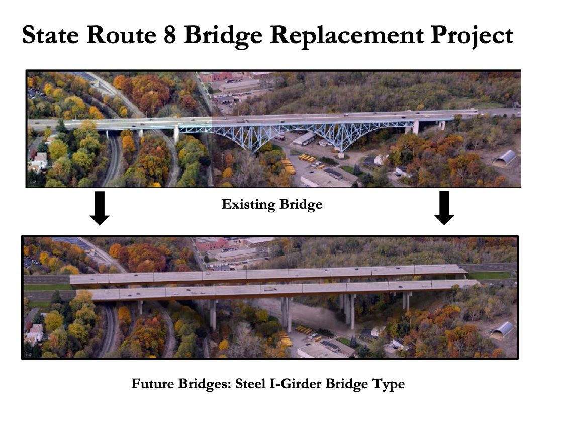 Old Route 8 bridge to be replaced in 2023