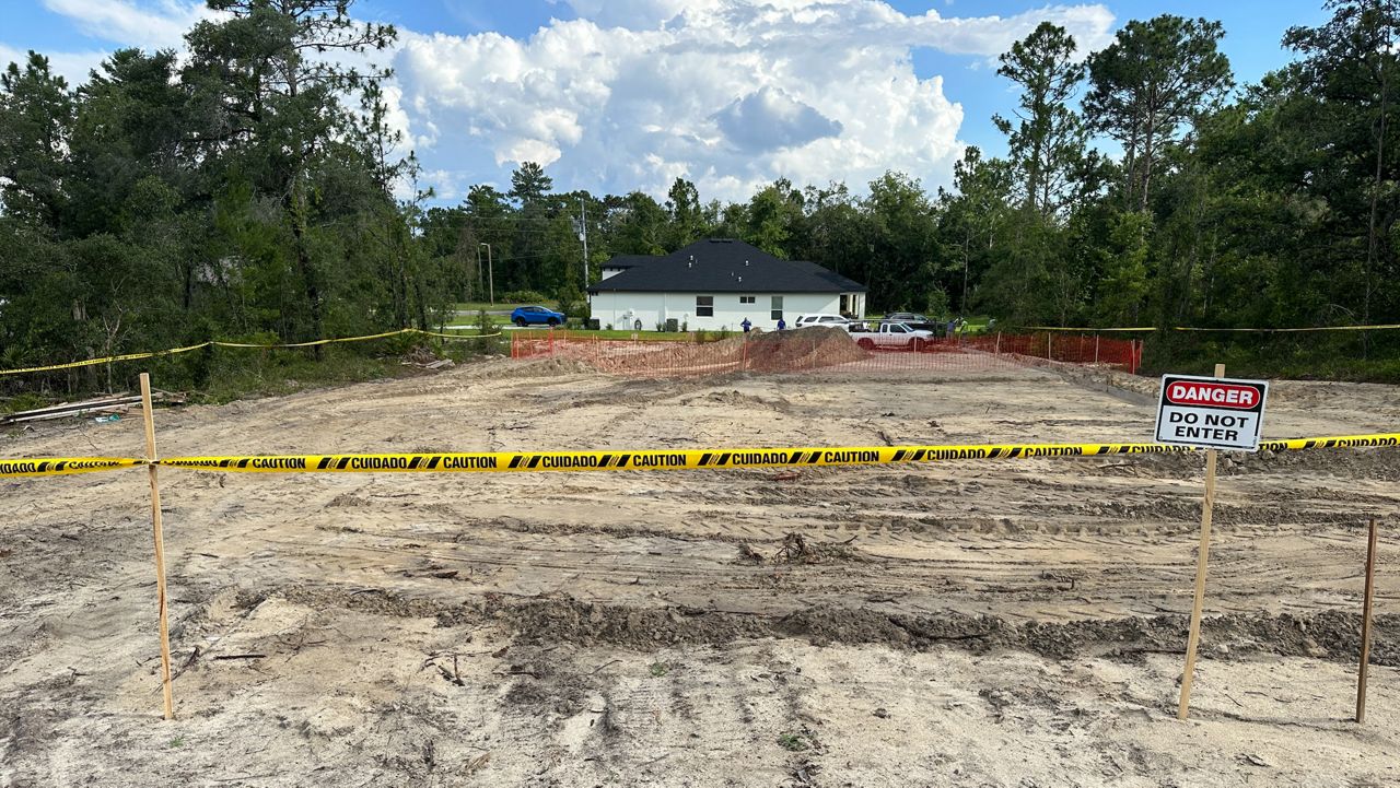 Depression opens in Hernando County's Royal Highlands area