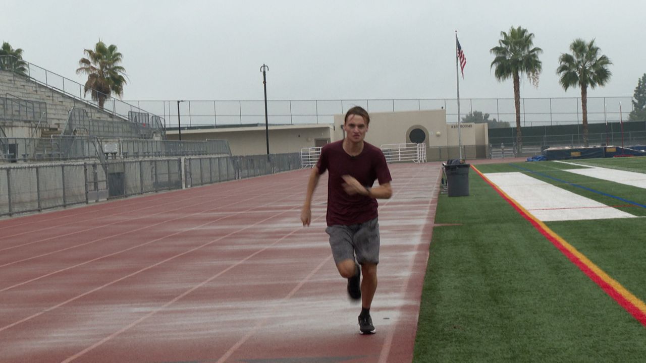 Running 'as fast as lightning' with autism