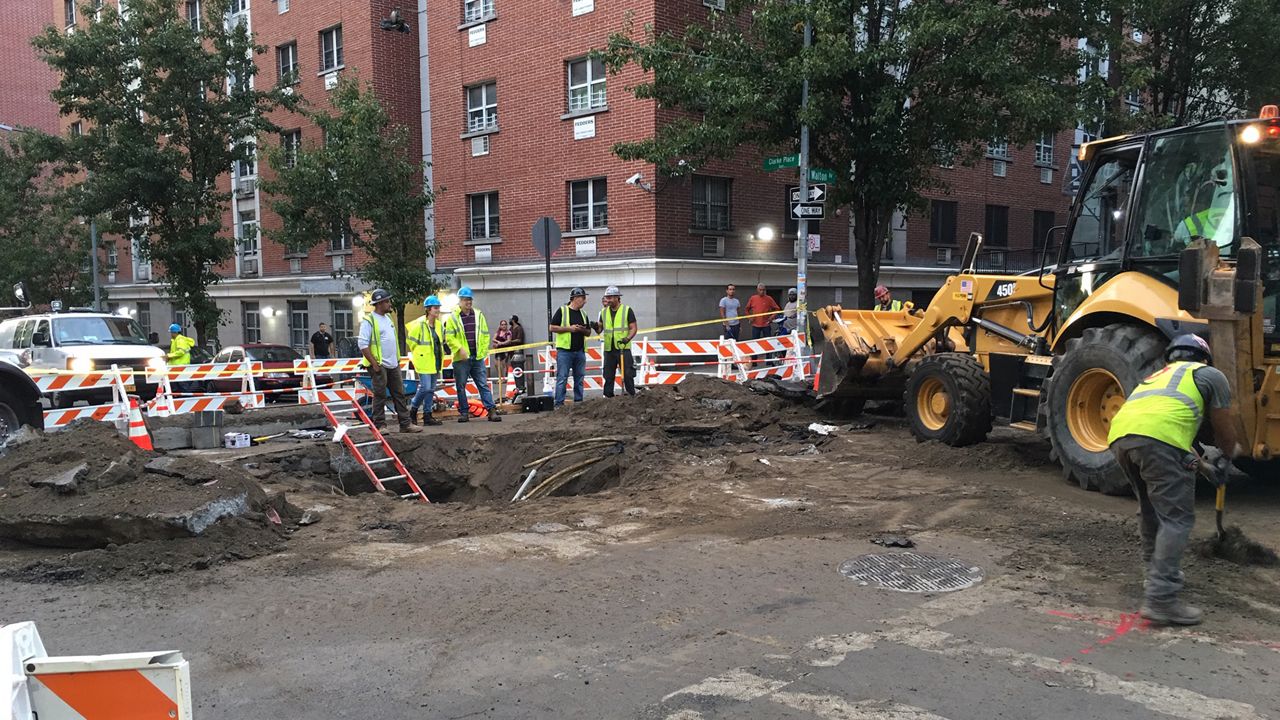 Con Ed: Massive Sinkhole in the Bronx Due to Ruptured Gas Line