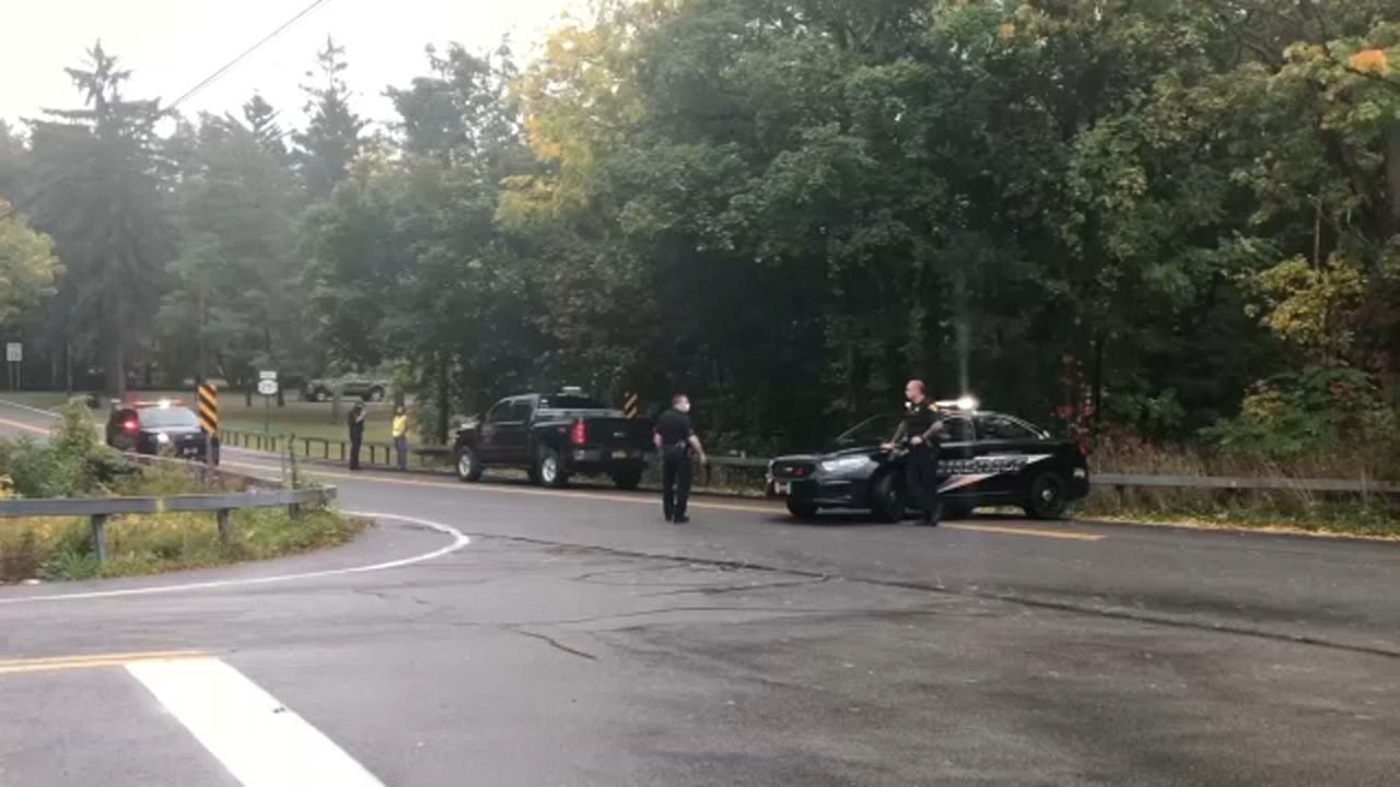 Tractor-Trailer Crash Shuts Down Road in Rush
