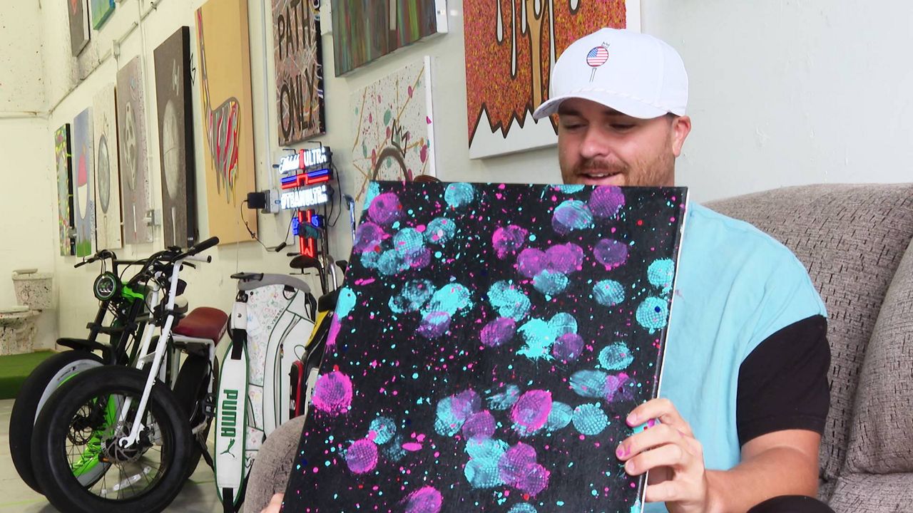 From training to artwork: Ryan Rustand can do it all