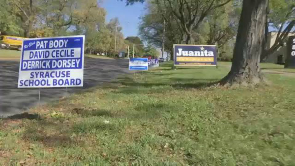 The rules about campaign signs