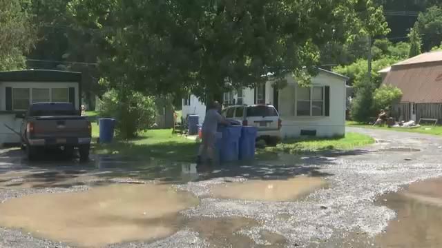 Flood Levels Go Down in Madison County
