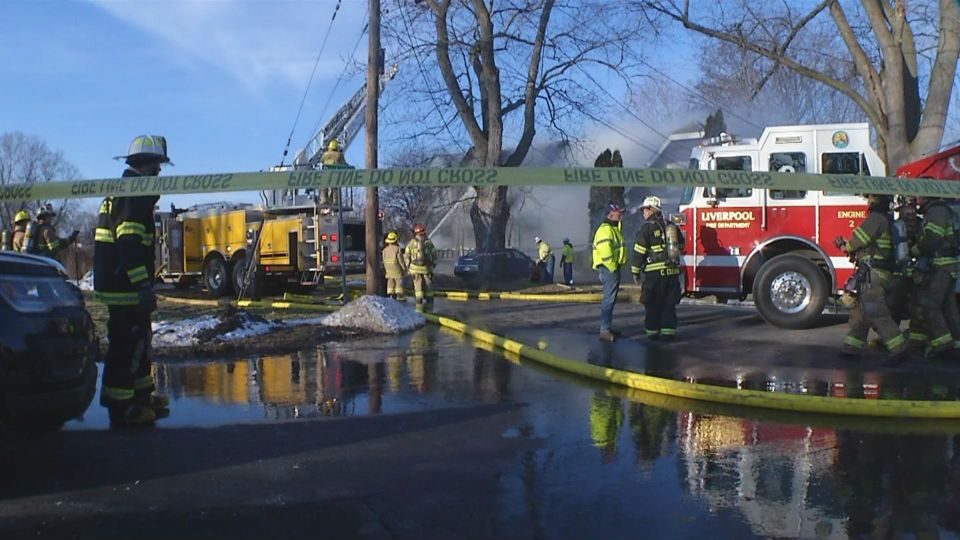 Cause determined in fire that destroyed family's Mattydale home