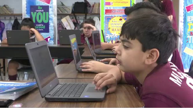 Technology donation to New Windsor school equips students for learning