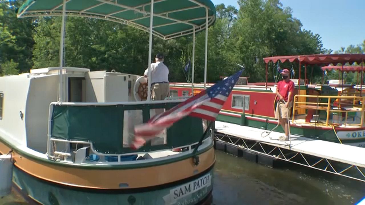 Sam Patch Canal Tour Boat Ready To Hit the Water