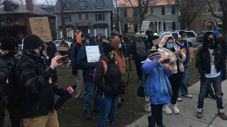 Saving our Democracy rally condemns Capitol Riots