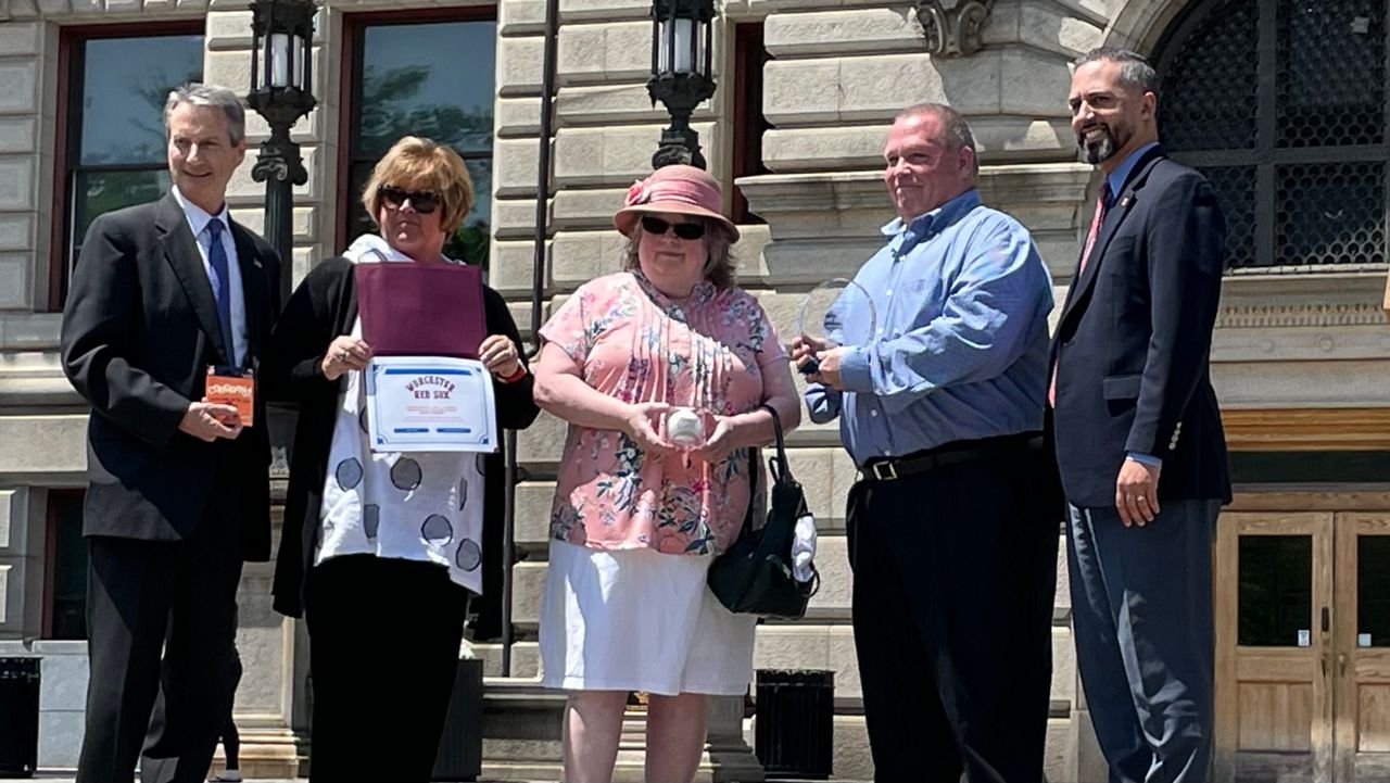 Scott Morin honored as Worcester DPW's employee of the year