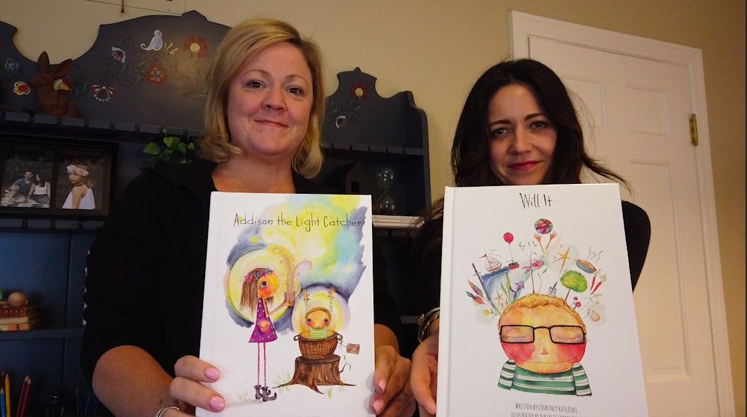 Children's book authors create stories from kids imagination