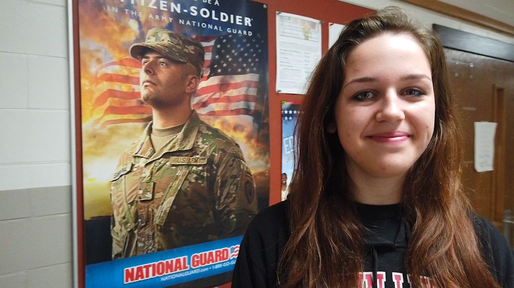 Wisconsin National Guard enlists first female infantry soldier