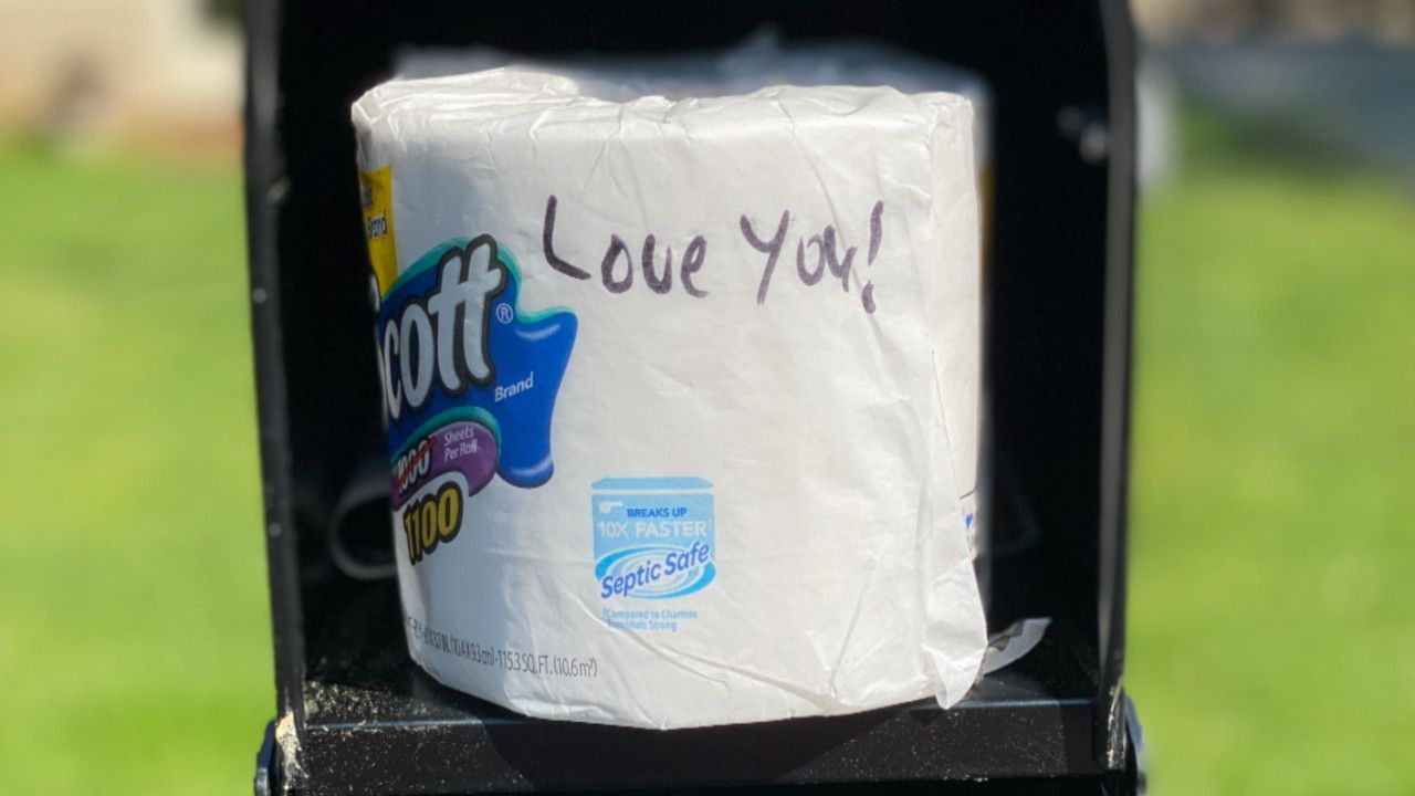 Everyday Hero: Neighbor Drops Off Toilet Paper Rolls