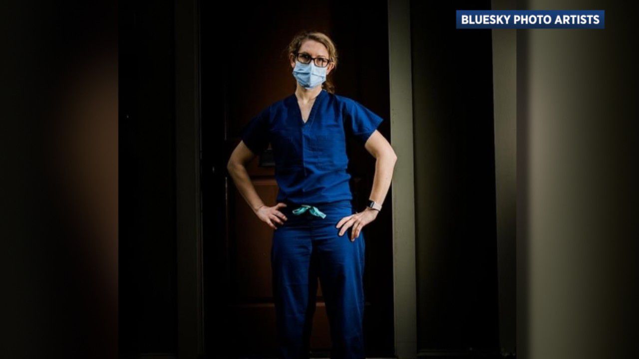 ER Physician Uses Photoshoot to Show Reality of Coronavirus