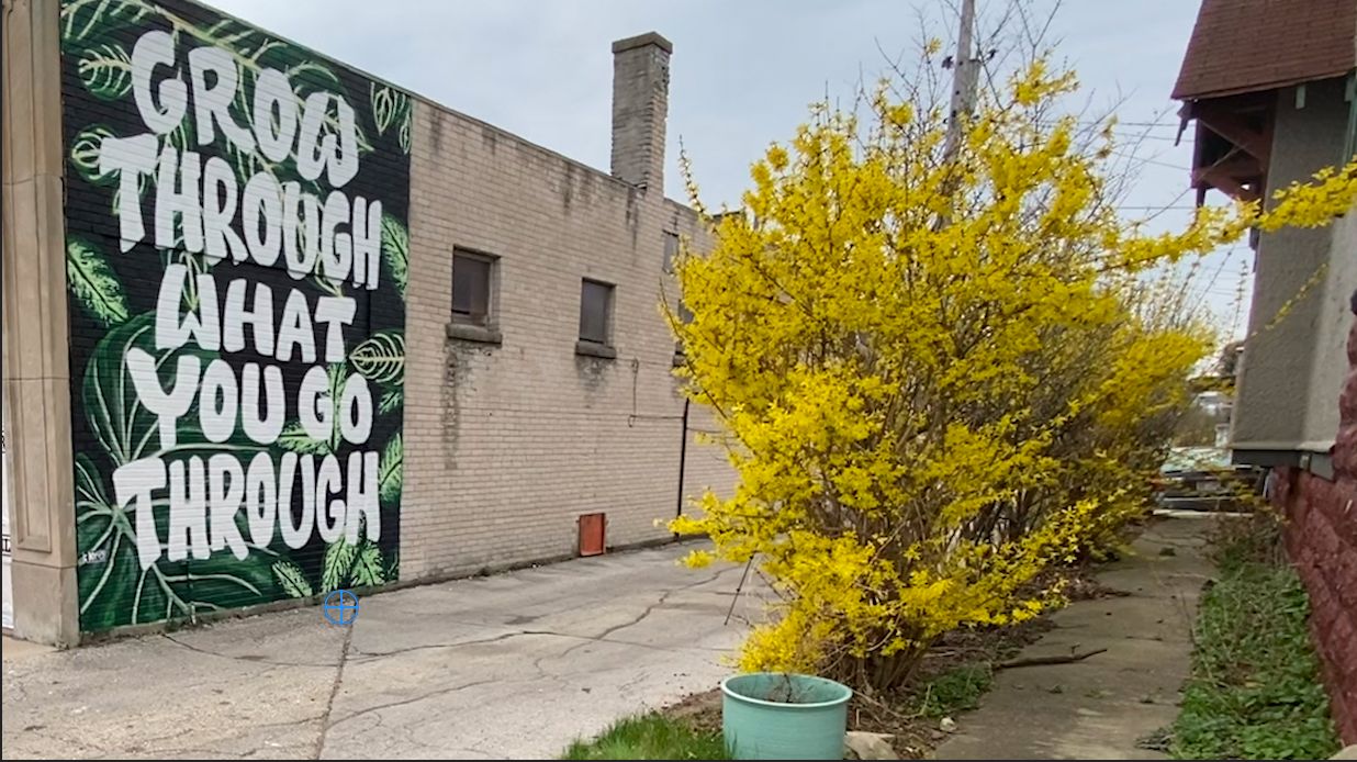 Milwaukee Mural Words of Encouragement Coronavirus Pandemic