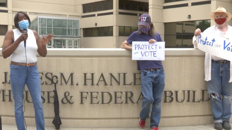 Federal Funding Asked of Senate for Fair and Safe Election