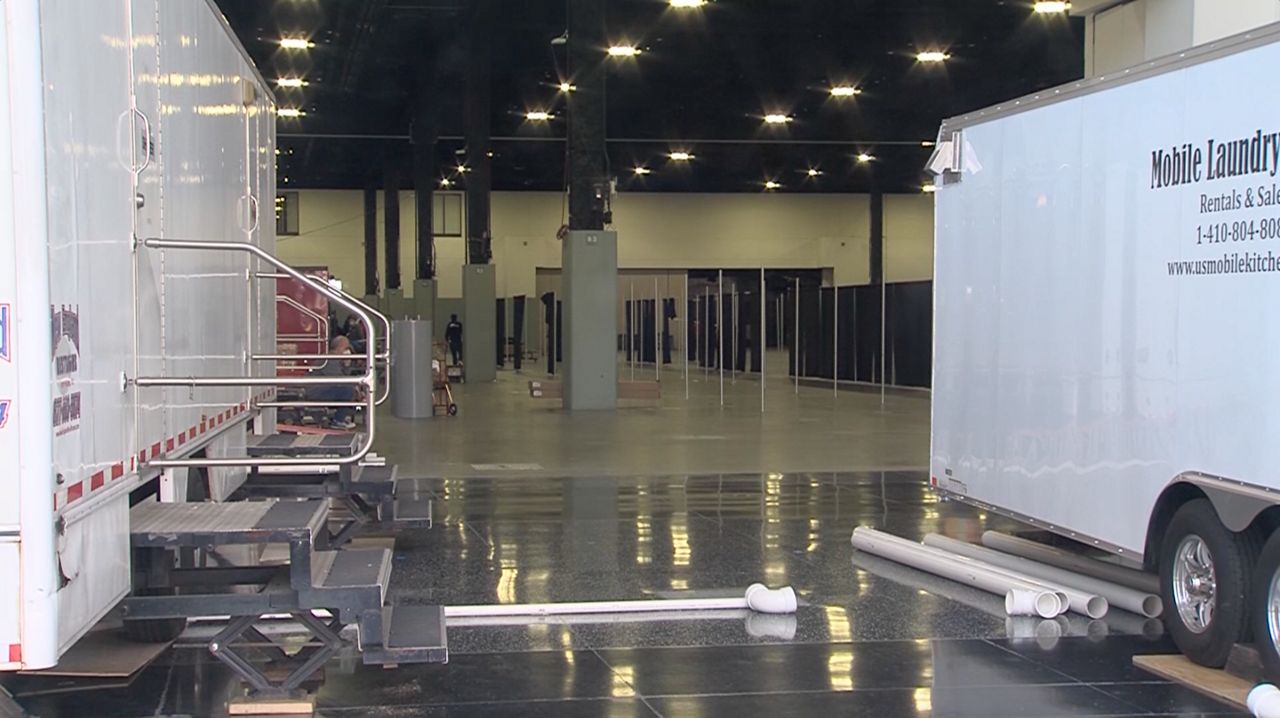 Dickson On Reopening The DCU Center Field Hospital