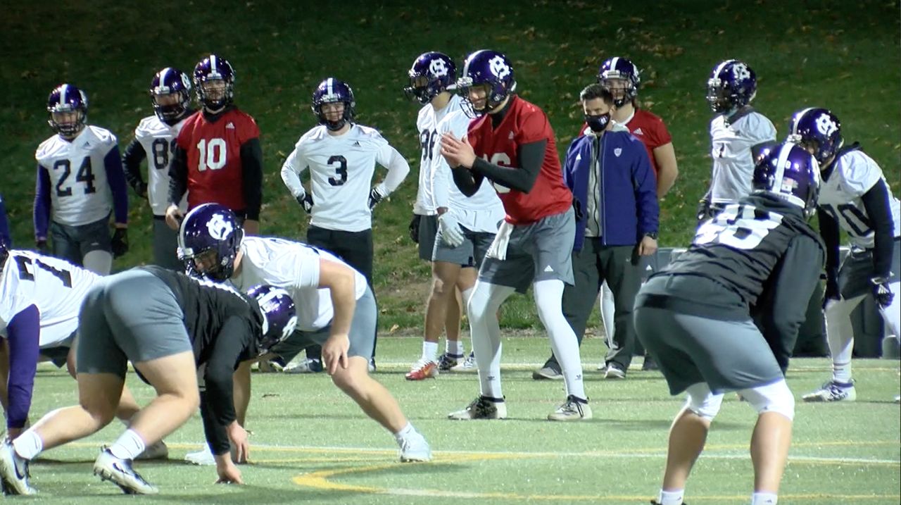 Holy Cross Makes the Most Out Of Limited Practice Time