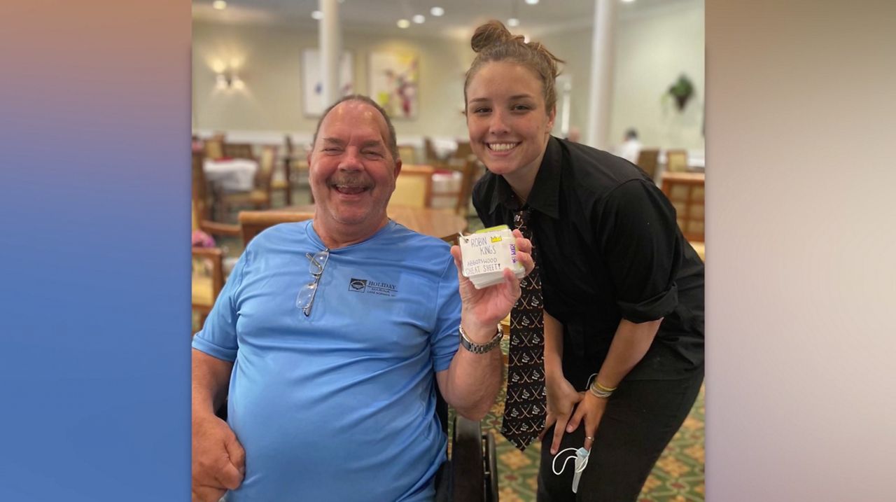 N.C. college student makes meal cards for hearing impaired