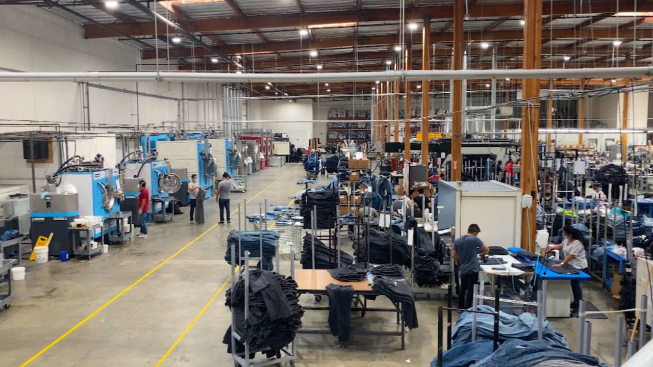 Los Angeles company uses recycled water in denim production