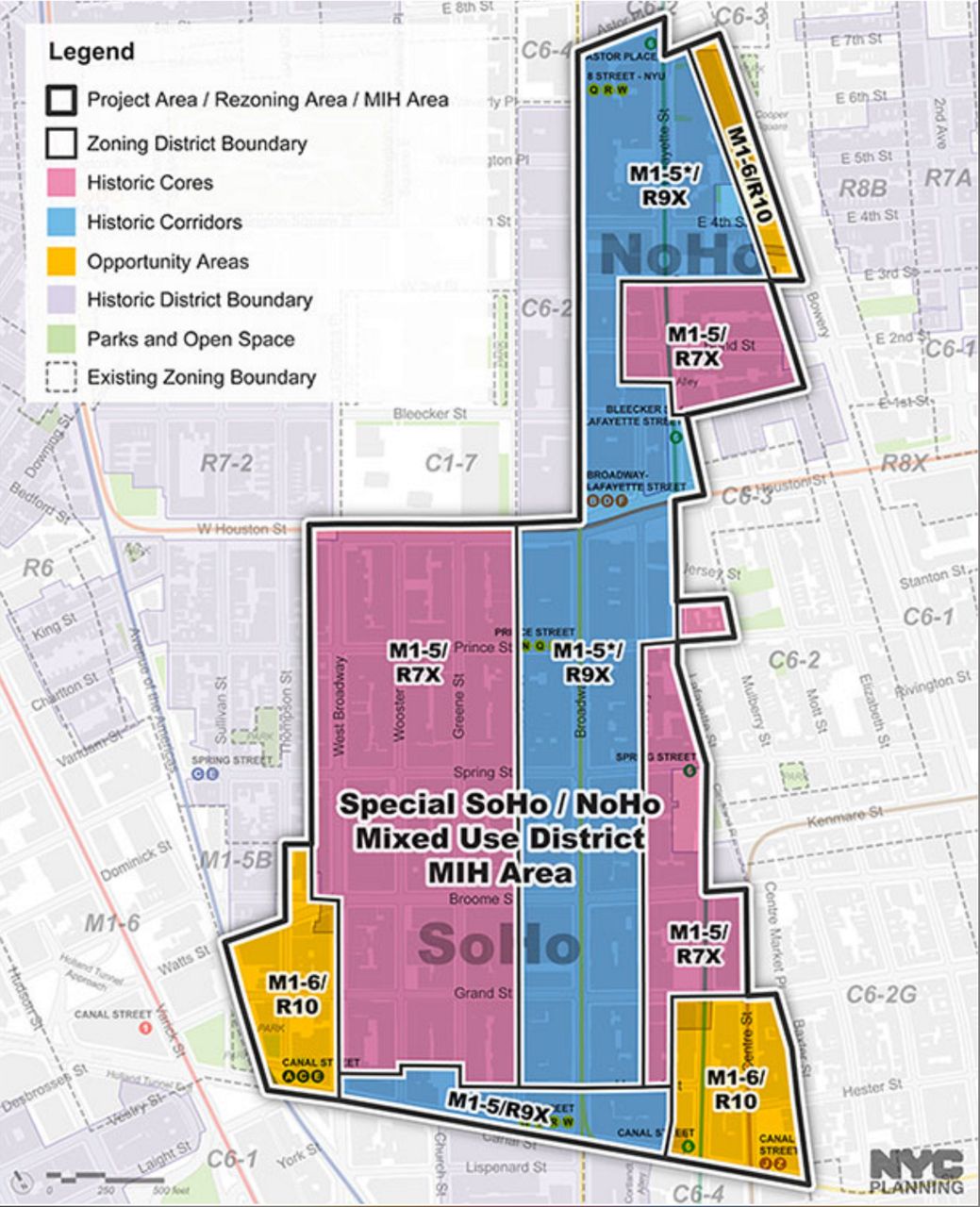 SoHo and NoHo rezoning plan moves ahead