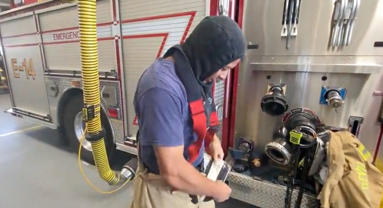 Extreme heat takes a toll on firefighters