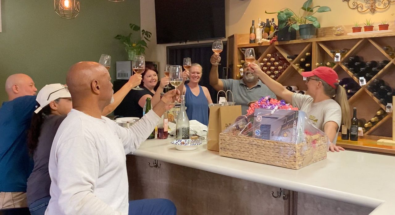 Winemaker overcomes labor shortage with help from friends