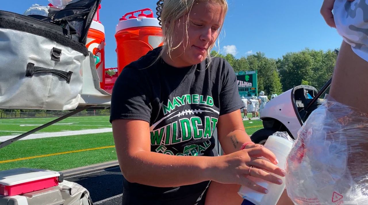 Student athletic trainers view activity as potential career