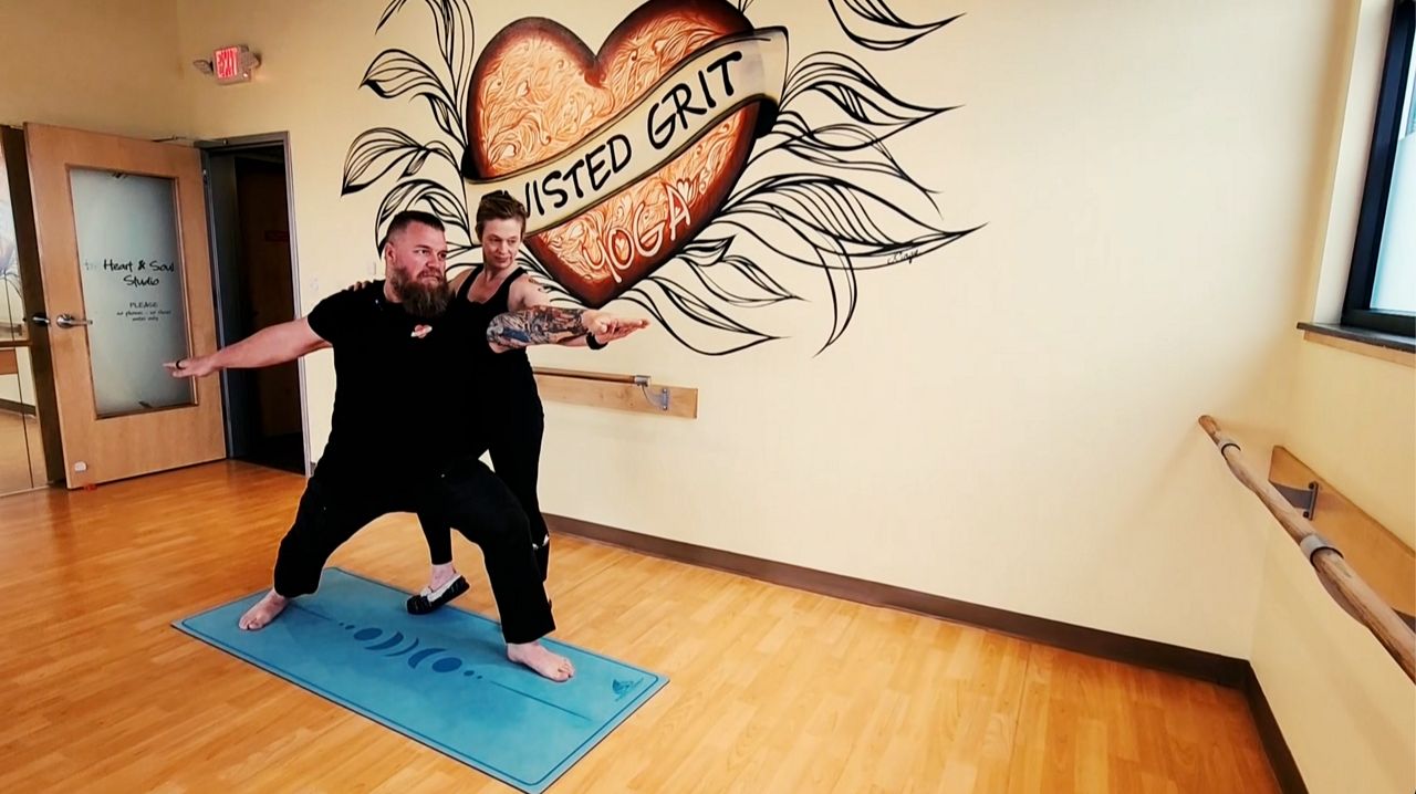 Everyday Hero: Purple Heart & Yogi open unique yoga studio