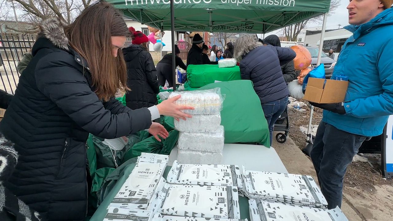 Diaper distribution helps families across Milwaukee