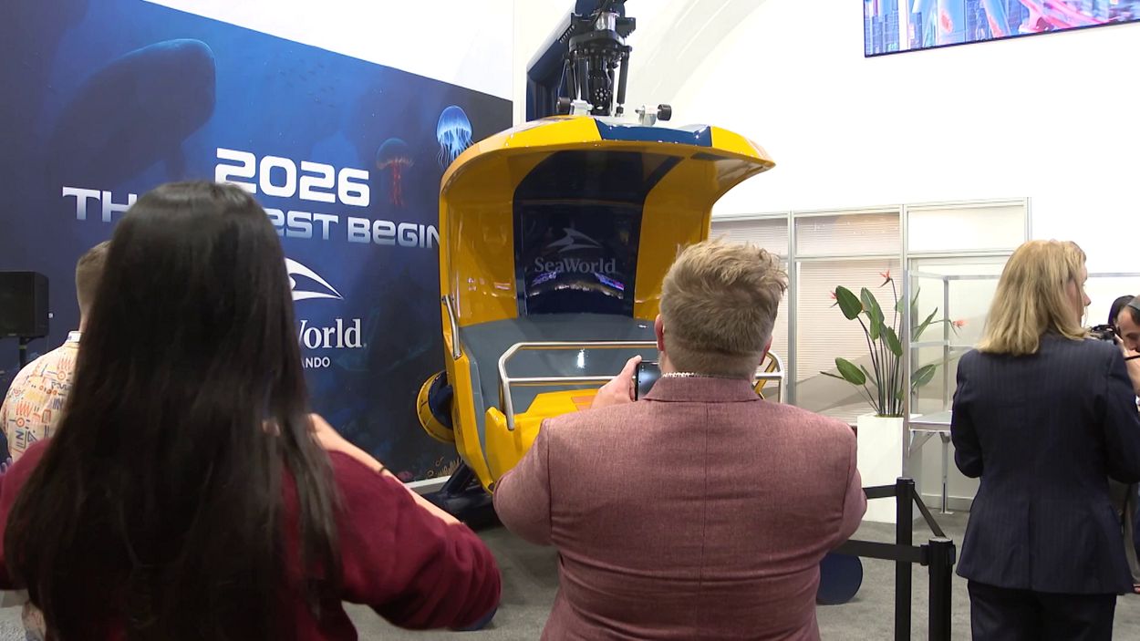 SeaWorld unveils ride vehicle for upcoming SEAQuest