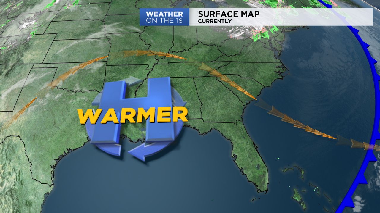 Big warm-up Wednesday