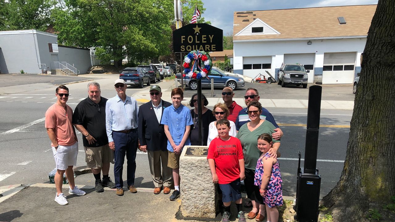Worcester dedicates Foley Square to Sgt. John D. Foley